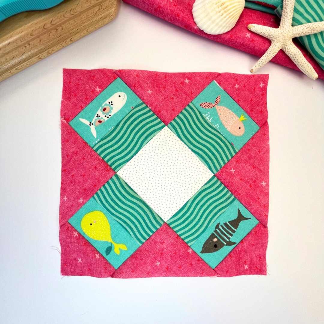 Nexus Quilt Block Pattern PDF Instant Download Foundation Pieced ...