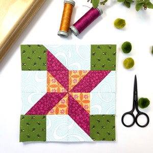 Clay's Choice Quilt Block Pattern; PDF Instant Download; Foundation ...