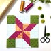 Clay's Choice Quilt Block Pattern; PDF Instant Download; Foundation ...