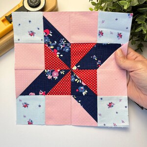 Clay's Choice Quilt Block Pattern; PDF Instant Download; Foundation ...