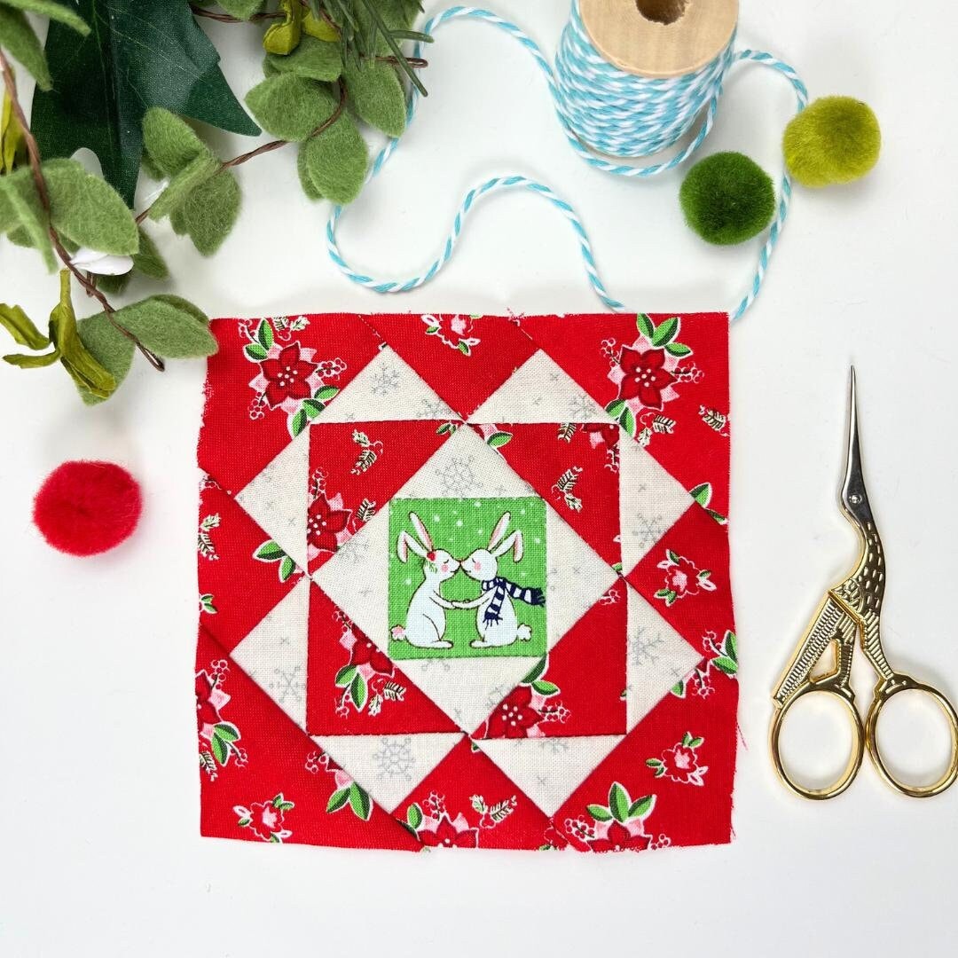 Puzzle Quilt Block Pattern; PDF Instant Download; Foundation Pieced; 5 ...