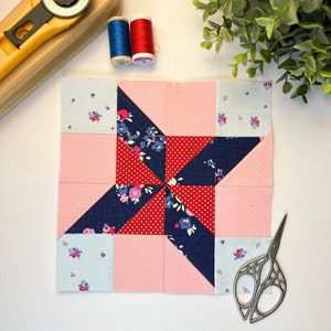 Clay's Choice Quilt Block Pattern; PDF Instant Download; Foundation ...