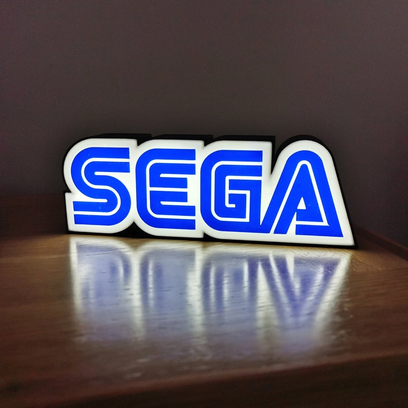Sega Sign Sonic - Etsy UK