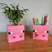 Minecraft Pig Plant Pot, Desk Top Organizer, Minecraft Gifts, Gaming ...