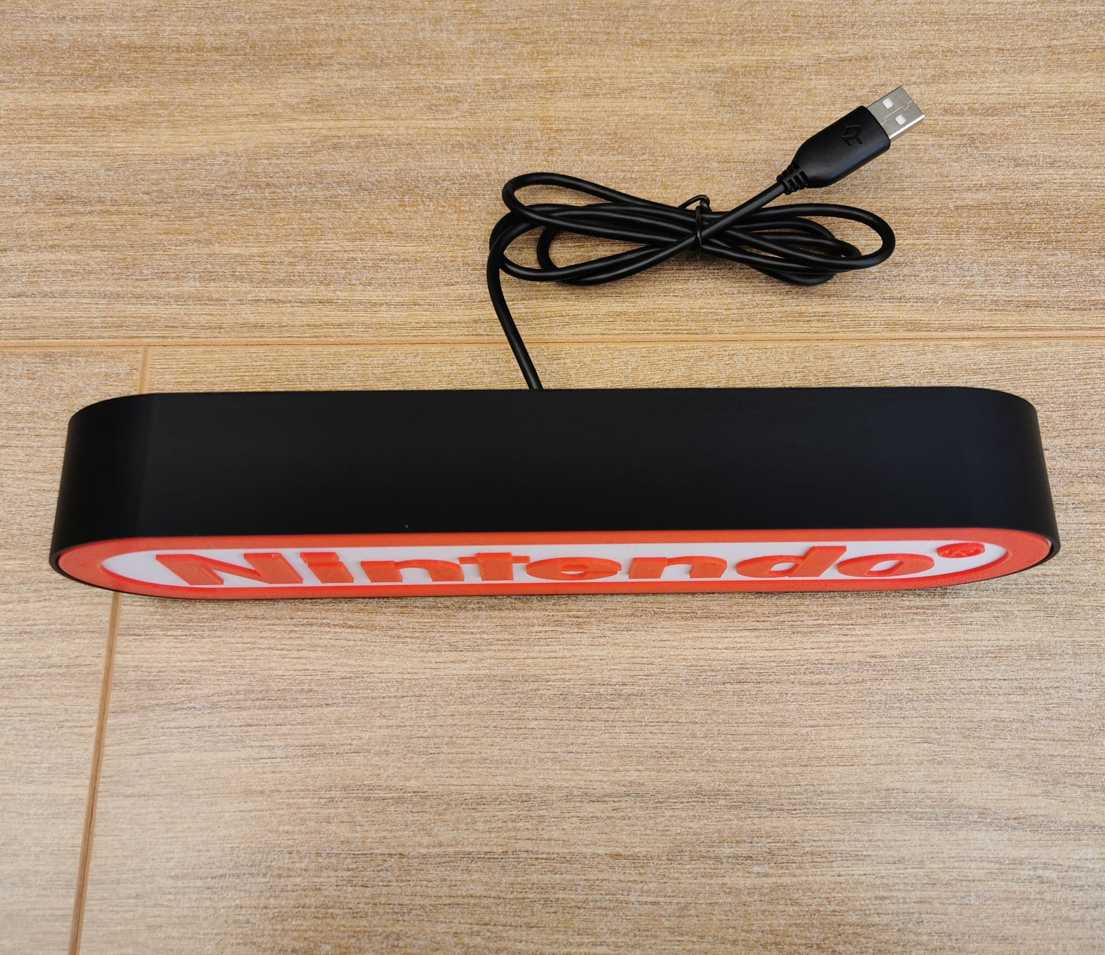 Nintendo USB Led Light up Sign Night Light Switch Animal | Etsy