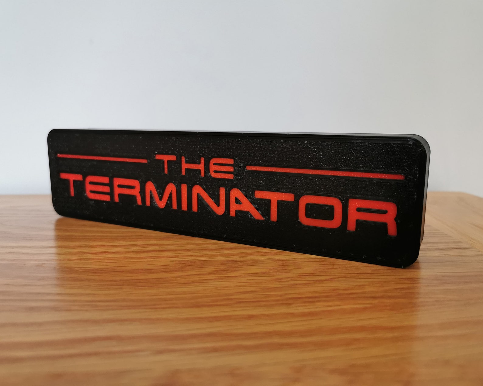 The Terminator Movie USB Logo USB Night Light Sign | Etsy