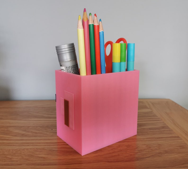 Minecraft Pig Plant Pot, Desk Top Organizer, Minecraft Gifts, Gaming ...