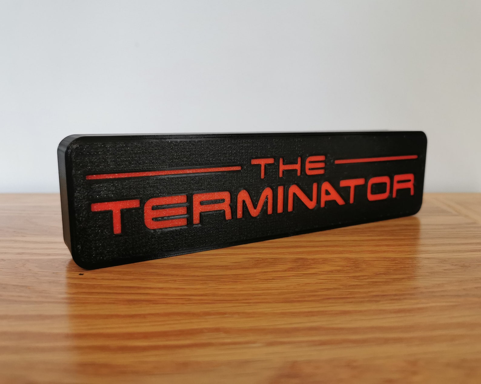 The Terminator Movie USB Logo USB Night Light Sign | Etsy