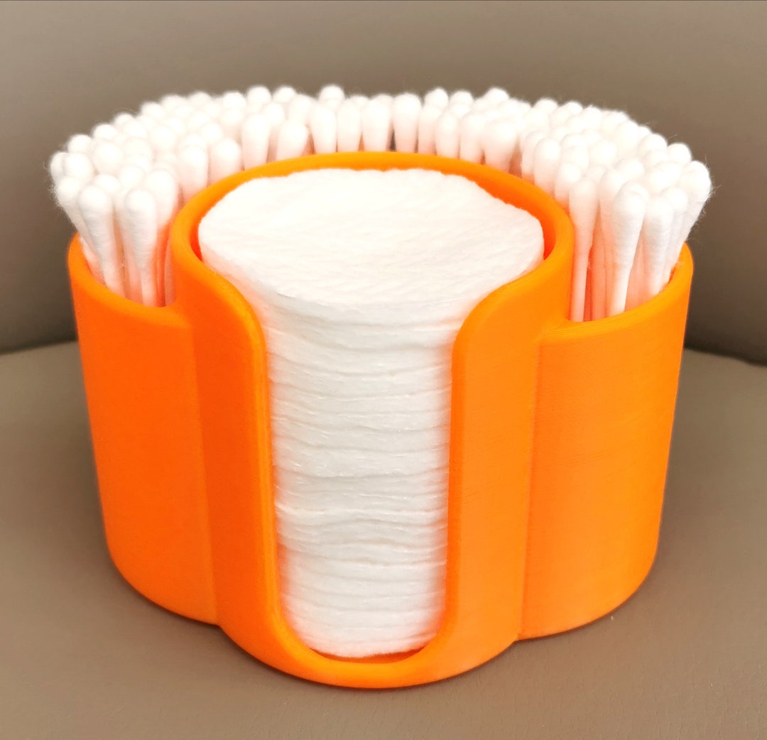 Cotton Wool Bud & Pad Storage Container Bathroom Accessory - Etsy