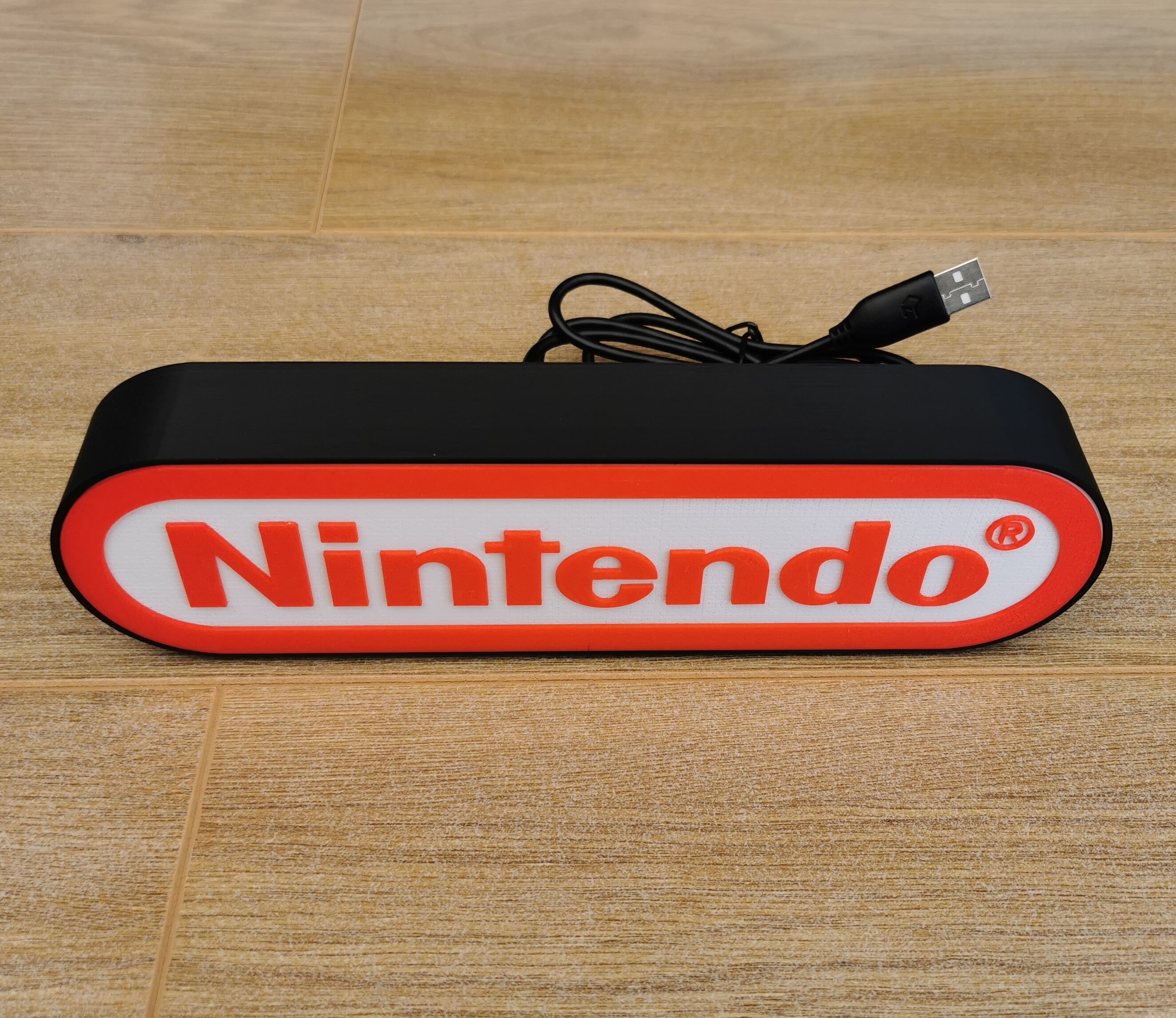 Nintendo USB Led Light Up Sign Night Light Switch Animal | Etsy