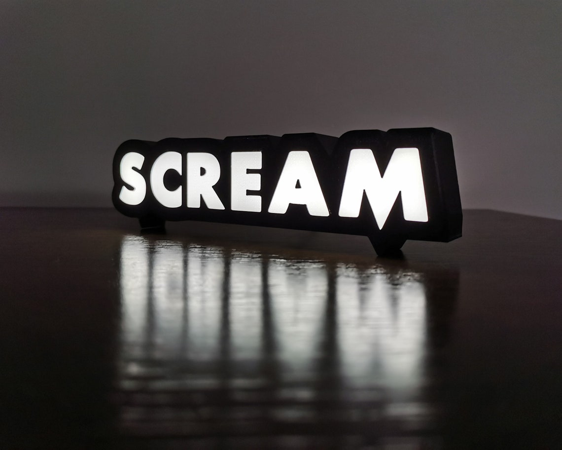 Scream Movie Logo USB Movie Sign Film Prop Retro Movie USB - Etsy UK