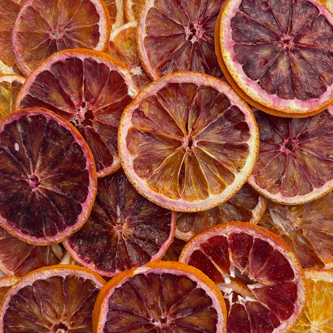 Dried Blood Orange Slices for Drinks, Cakes, Home Baking, Citrus ...