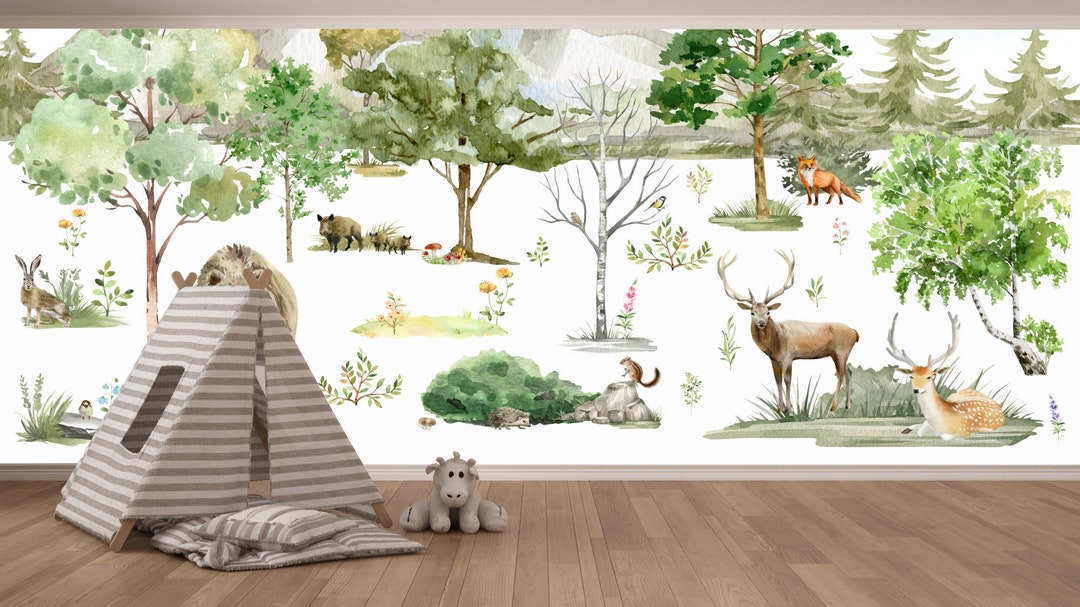 Wallpaper Forest, Wallpaper for Kids Forest, Wild Forest , Landskape ...