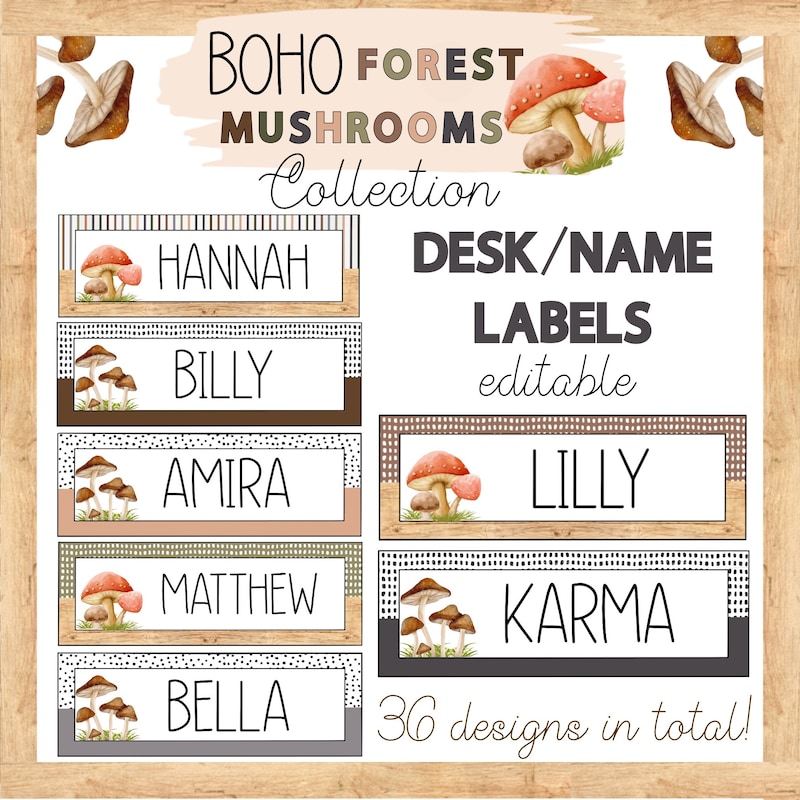 Woodland Classroom Theme - Etsy