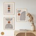 Set of 3 Prints, Modern Printable Wall Art, Instant Download, Abstract ...