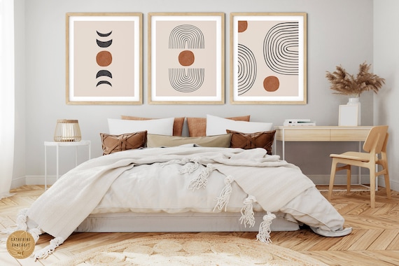 Set of 3 Prints Modern Printable Wall Art Instant Download | Etsy