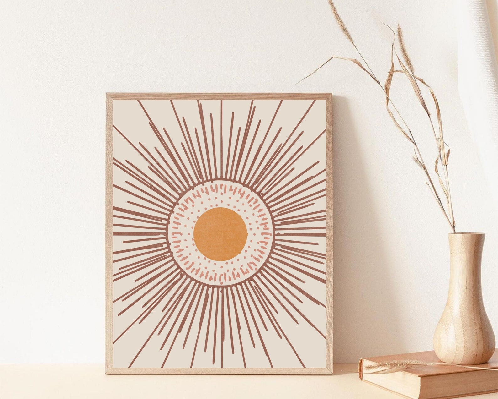 Boho Wall Decor Digital Download Large Wall Art | Etsy