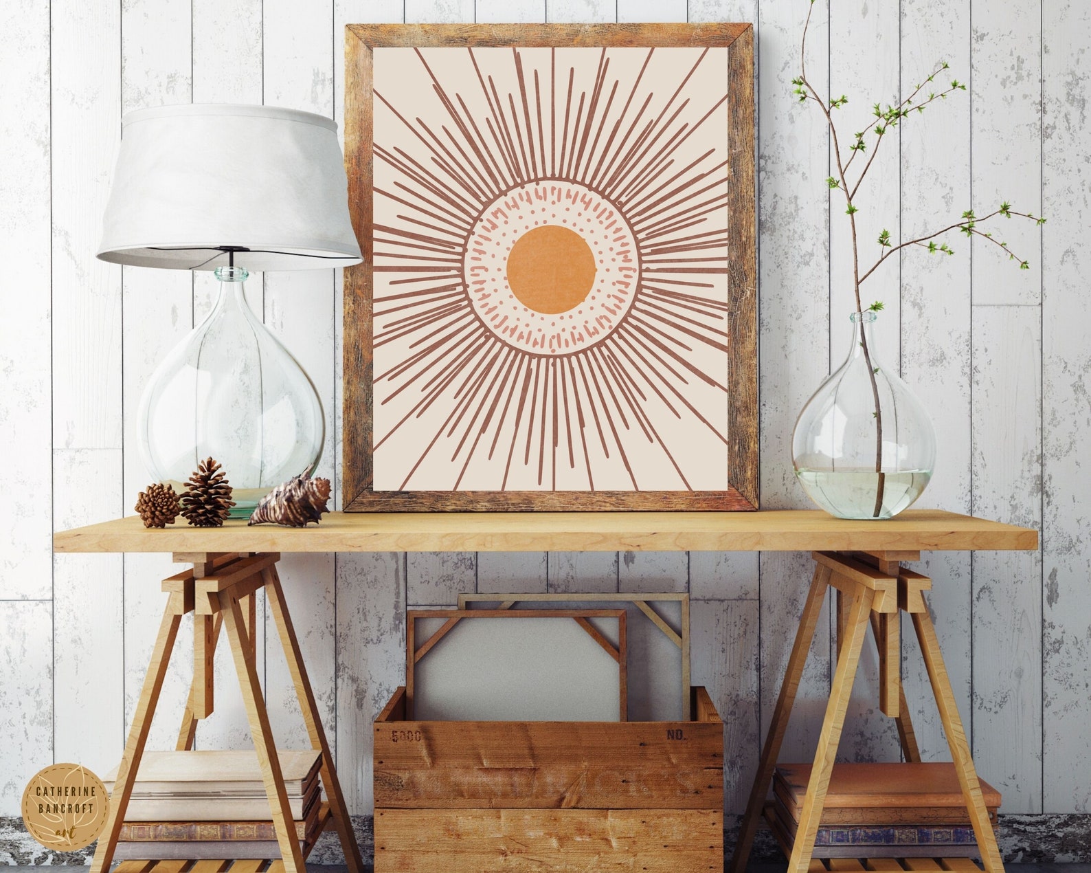 Boho Wall Decor Digital Download Large Wall Art | Etsy