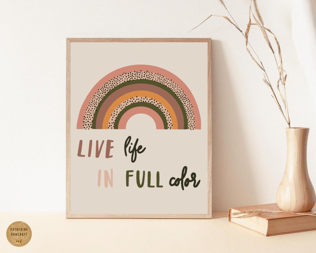 Boho Wall Decor | Digital Download | Large Wall Art | Minimalist Art ...