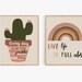 Boho Wall Decor | Digital Download | Large Wall Art | Minimalist Art ...