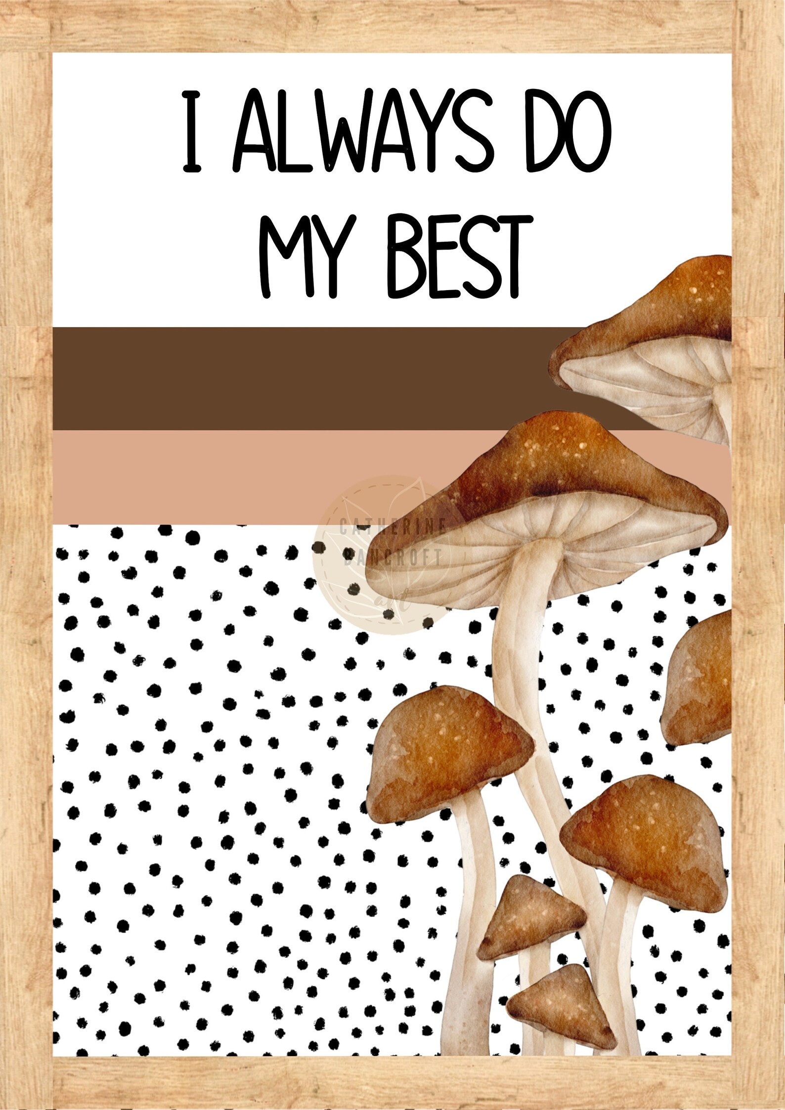 Boho Forest Mushroom Themed Classroom Inspirational Posters, Editable ...