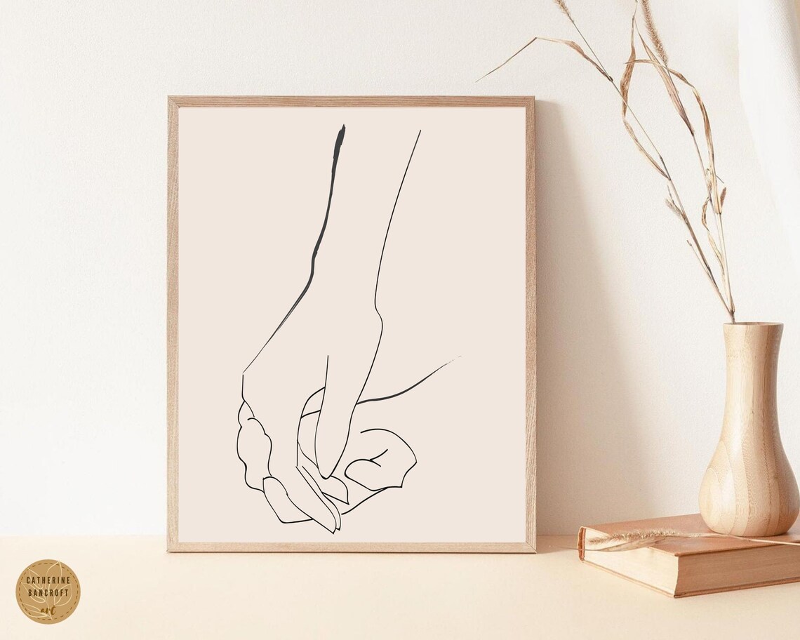 Boho Wall Decor | Digital Download Art | Large Wall Art | Minimalist ...