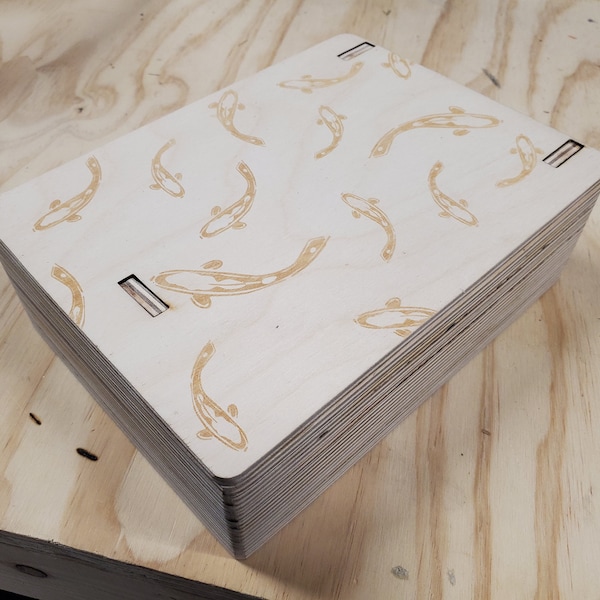 Laser Cut Puzzle Box Plans - Etsy