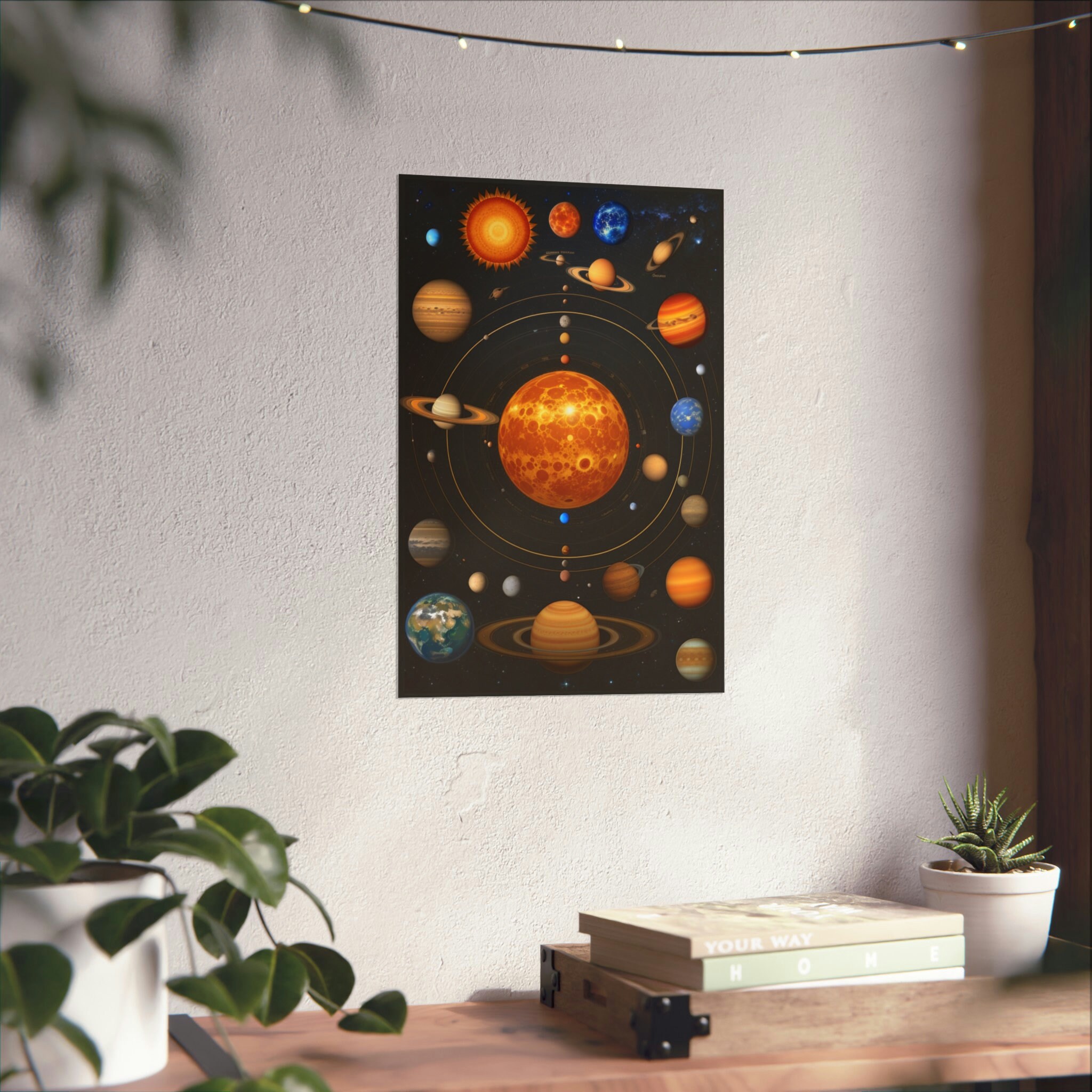 Solar System3 Poster, Solar System Poster, Kids Solar System, Solar ...