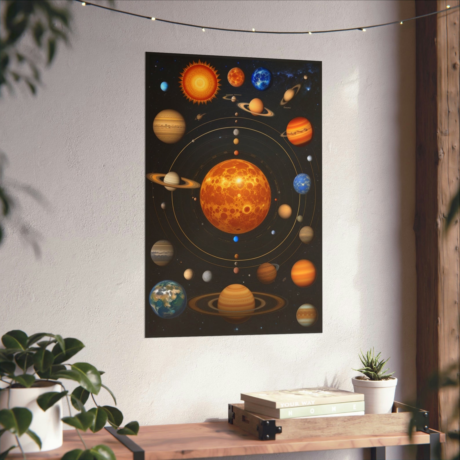 Solar System3 Poster, Solar System Poster, Kids Solar System, Solar ...