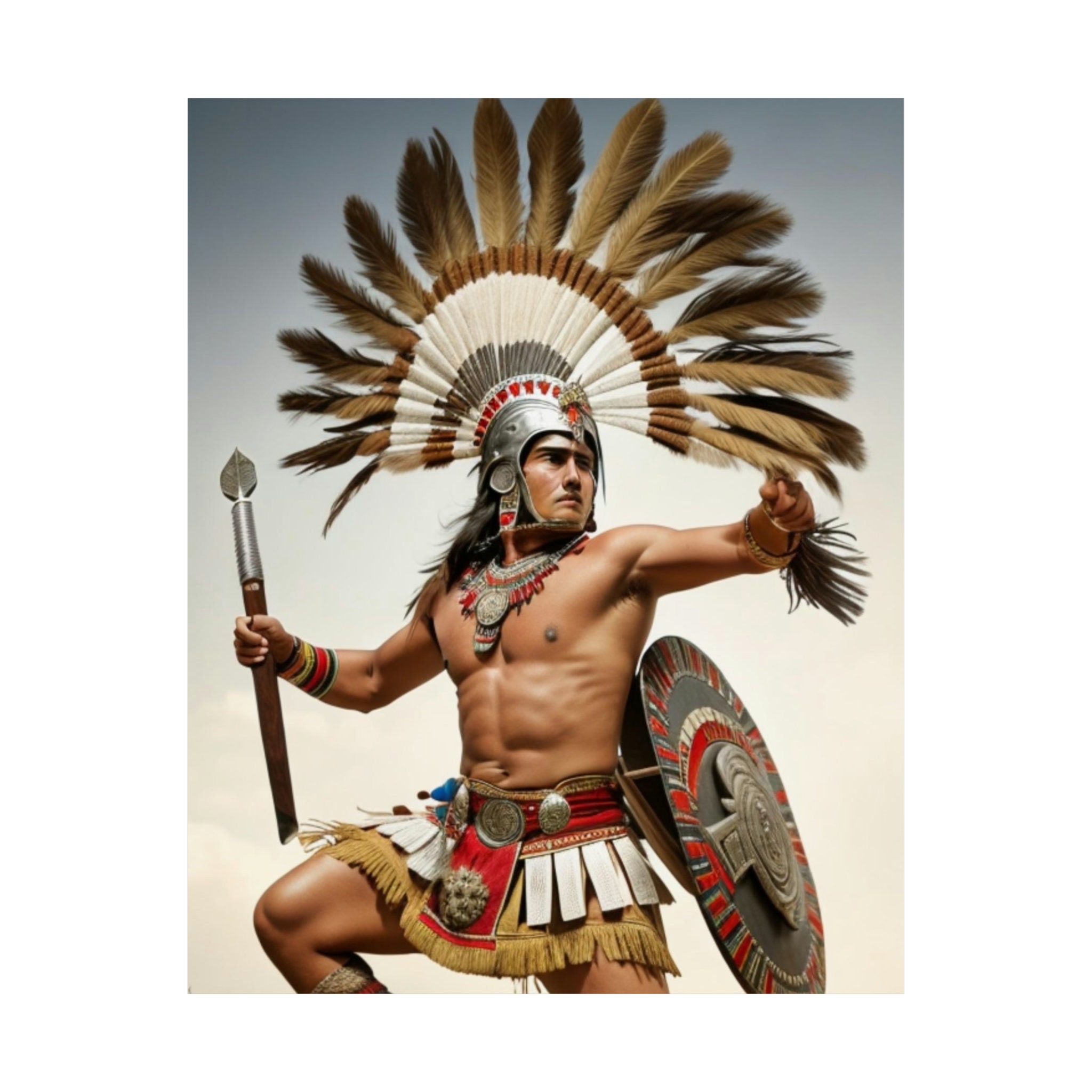 Aztec Warrior1, Aztec Eagle Warrior Art, Aztec Warrior Art, Aztec ...