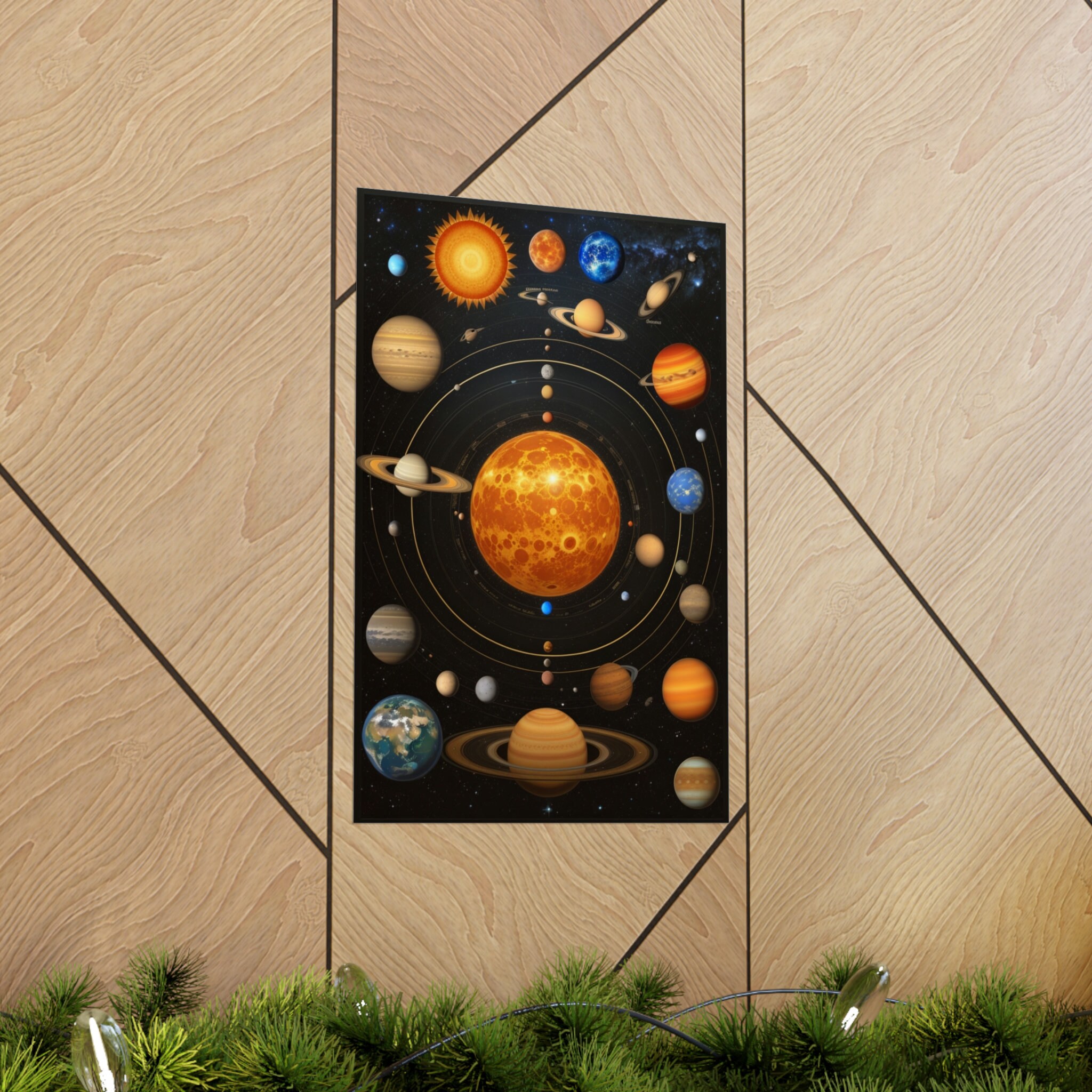 Solar System3 Poster, Solar System Poster, Kids Solar System, Solar ...