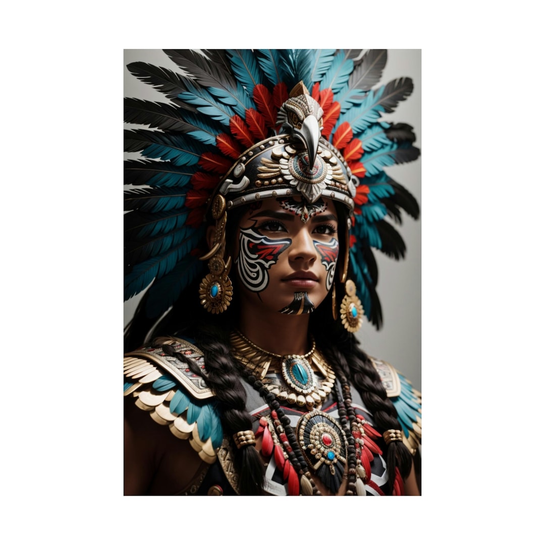 Eagle Warrior, Aztec Eagle Warrior Art, Aztec Warrior Art, Aztec ...