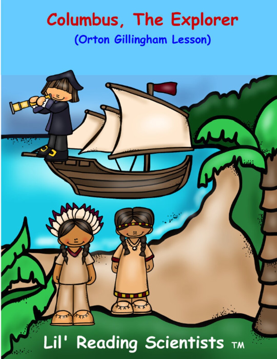 Christopher Columbus Literacy Kit - Etsy