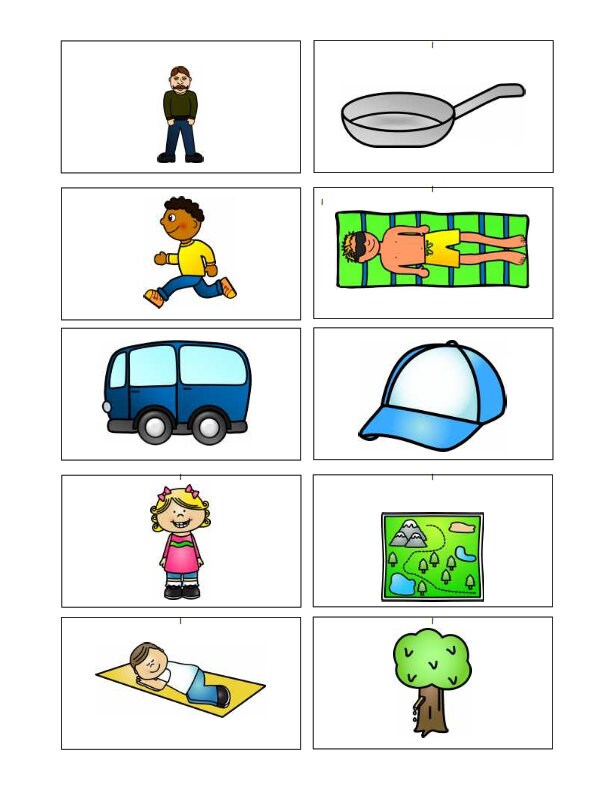 Rhyming Matching Cards - Etsy