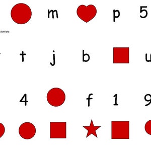 Rapid Automatic Naming Skills - Etsy