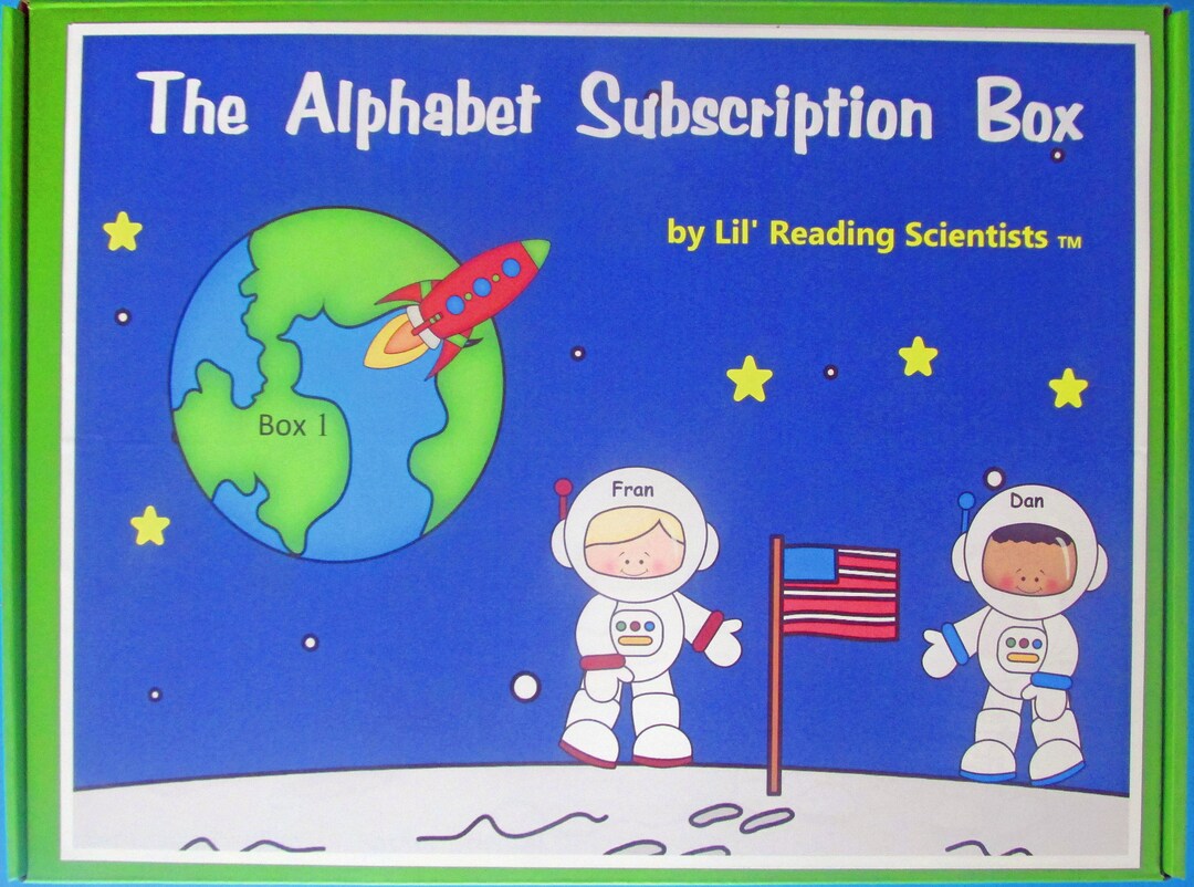 Alphabet Learning Box - Etsy