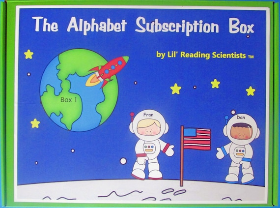 Alphabet Learning Box - Etsy