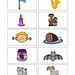 Rhyming Matching Cards - Etsy