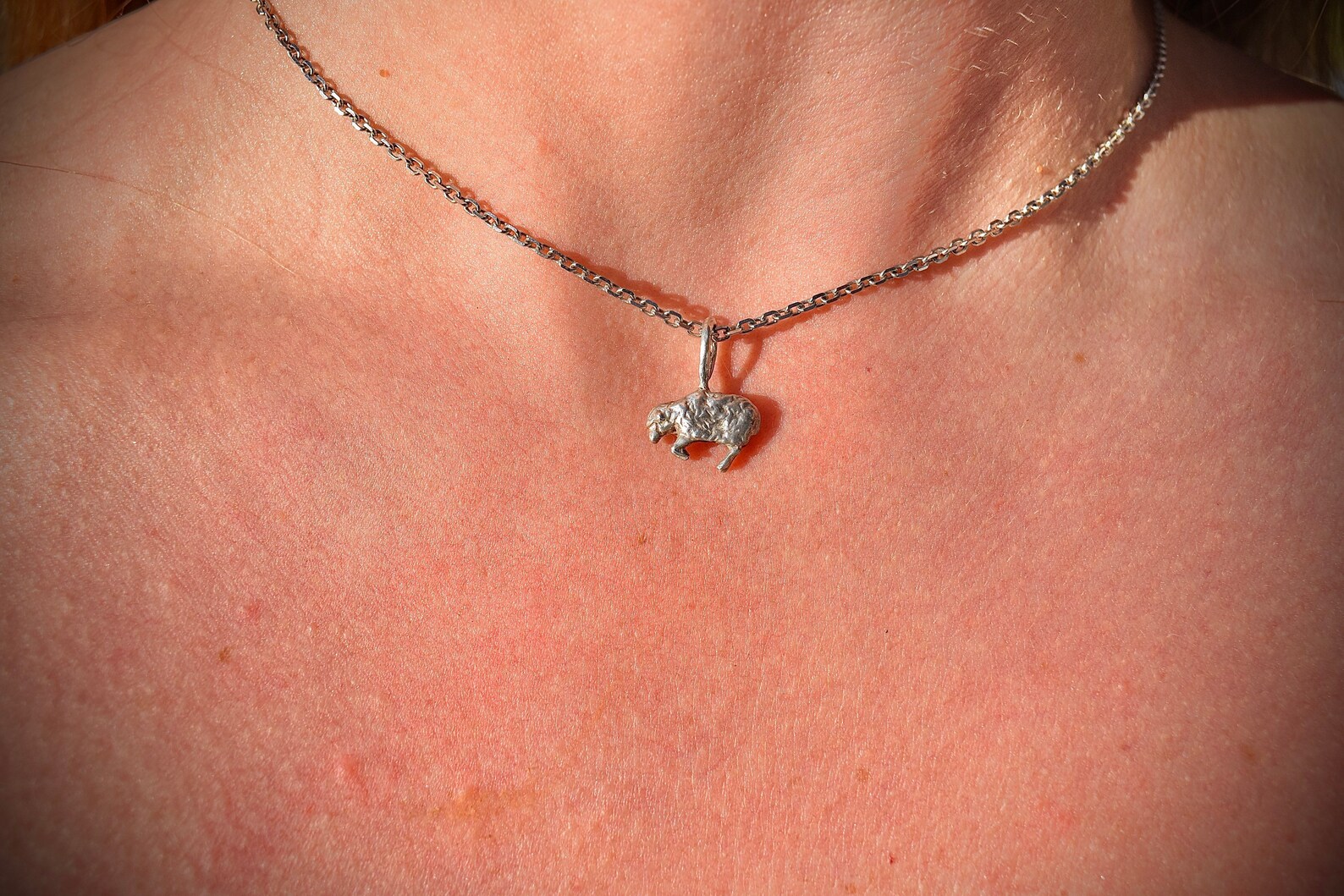 Bowing in Worship Sheep Pendant the Lord is My Shepherd - Etsy