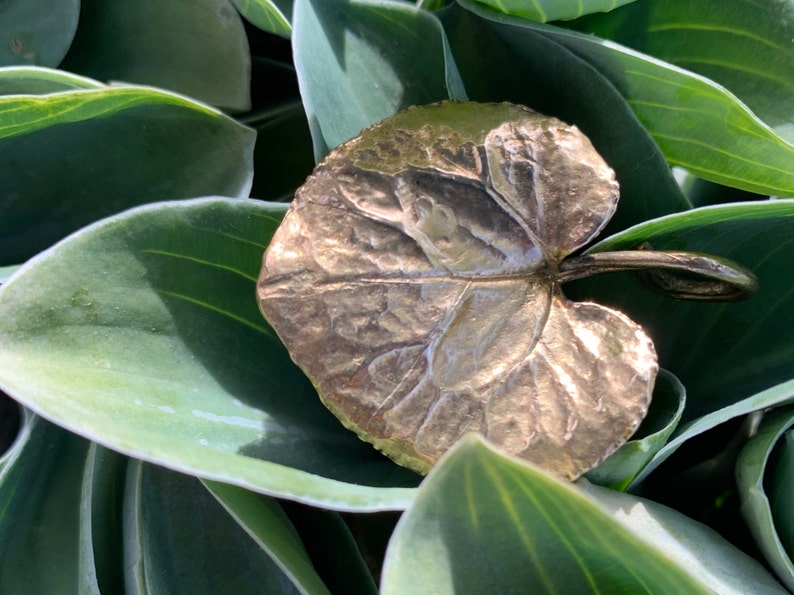 Leaf Pendant - Etsy