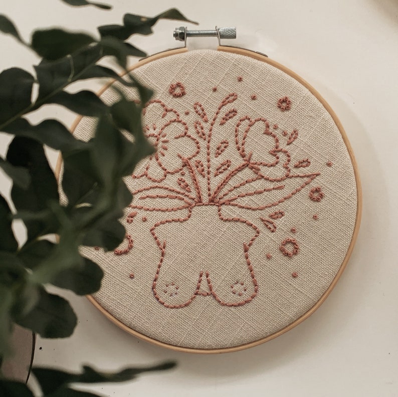 Embroidery Pattern Beginner. Easy Embroidery Pattern. Pdf - Etsy