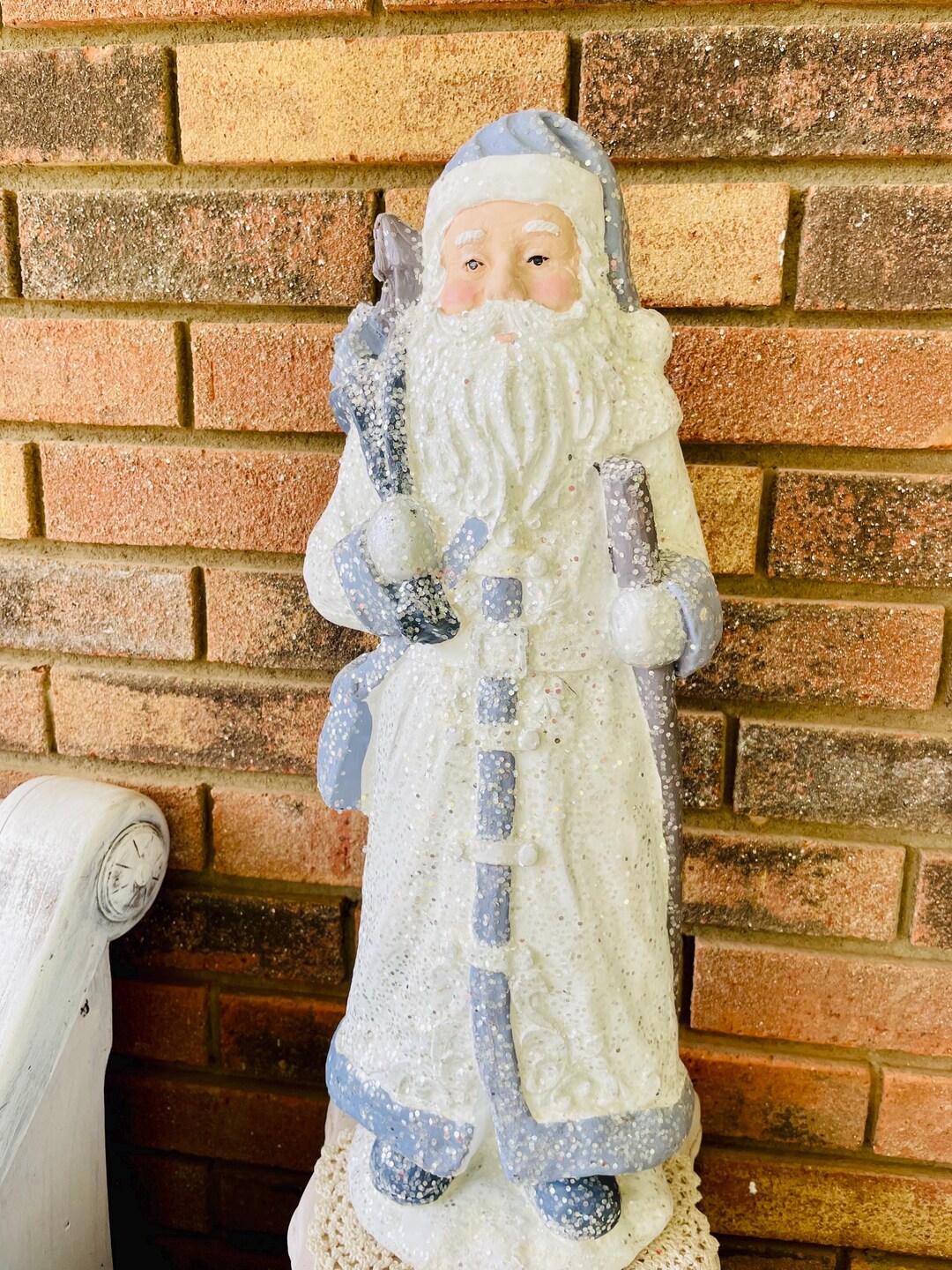 Resin Father Christmas Old World Santa Standing Figure 20” - Etsy