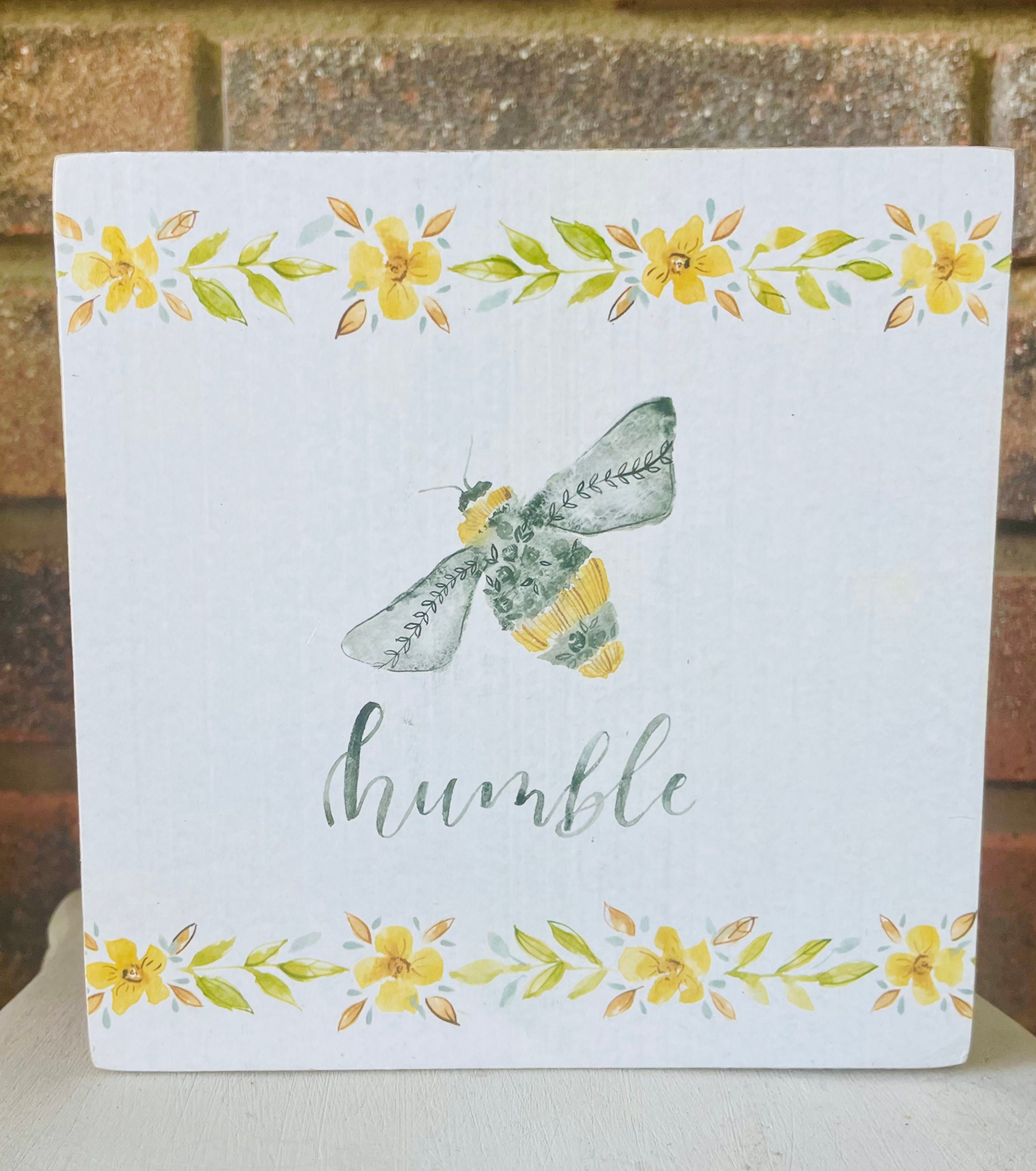 Bee Wood Block Shelf Sitters Set of 3 - Etsy