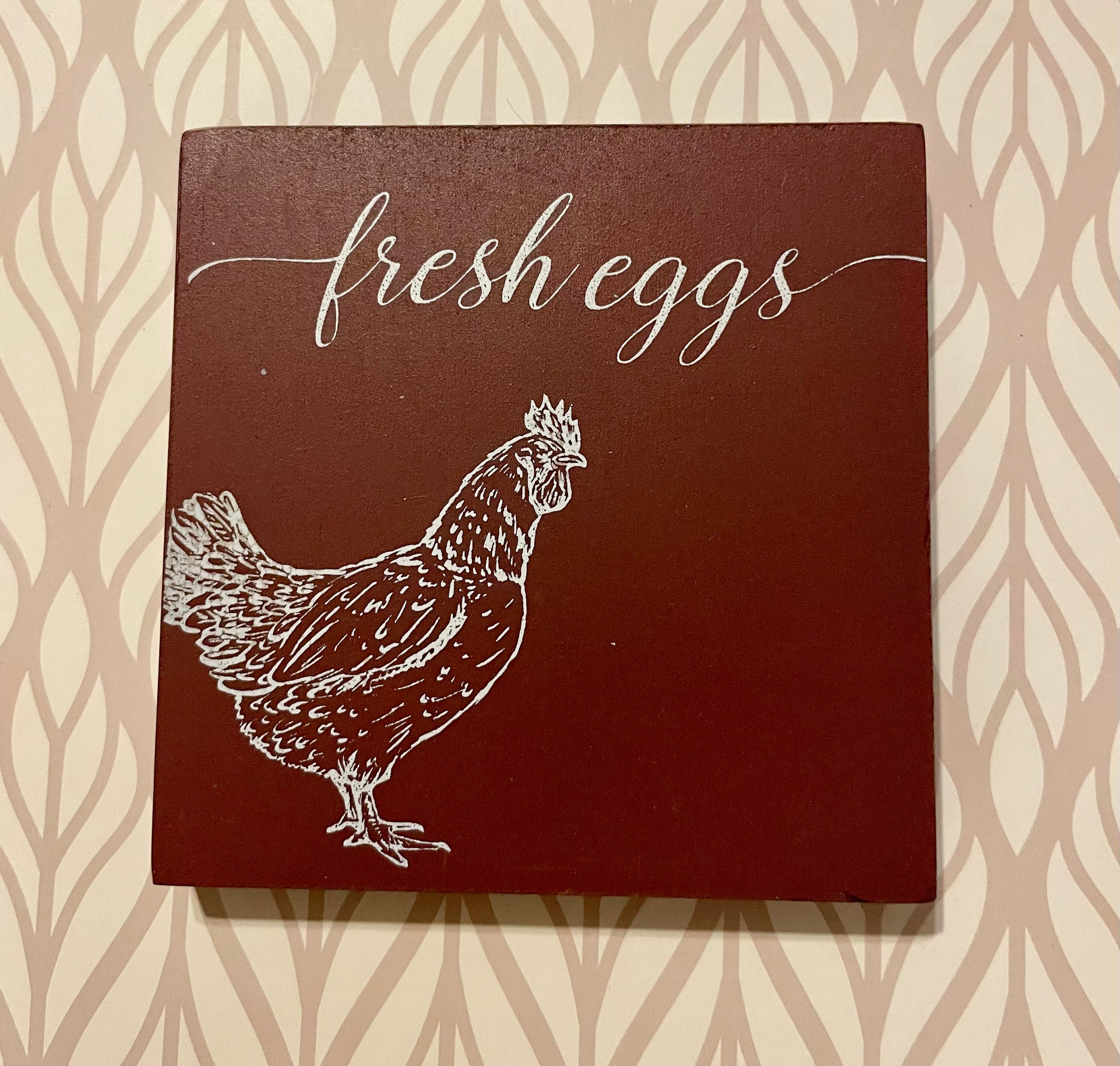 Farmhouse Square Block Sign, 4 Shelf Sitter Tier Tray Decor 3 Assorted ...