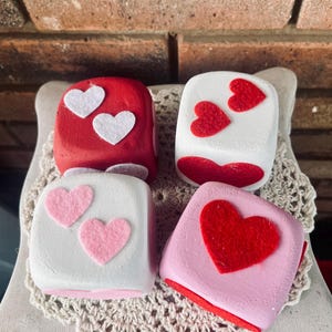 Valentines Day Heart Dice Set of 4 - Etsy