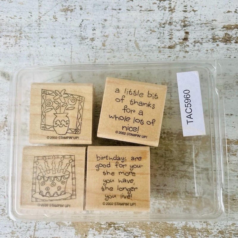Stampin up Retired Stamps - Etsy