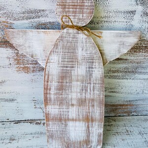 Rustic Wood Distressed Handmade Christmas Angel - Etsy