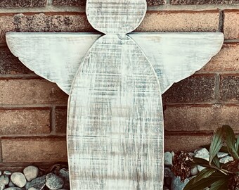 Rustic Wood Angel | Etsy
