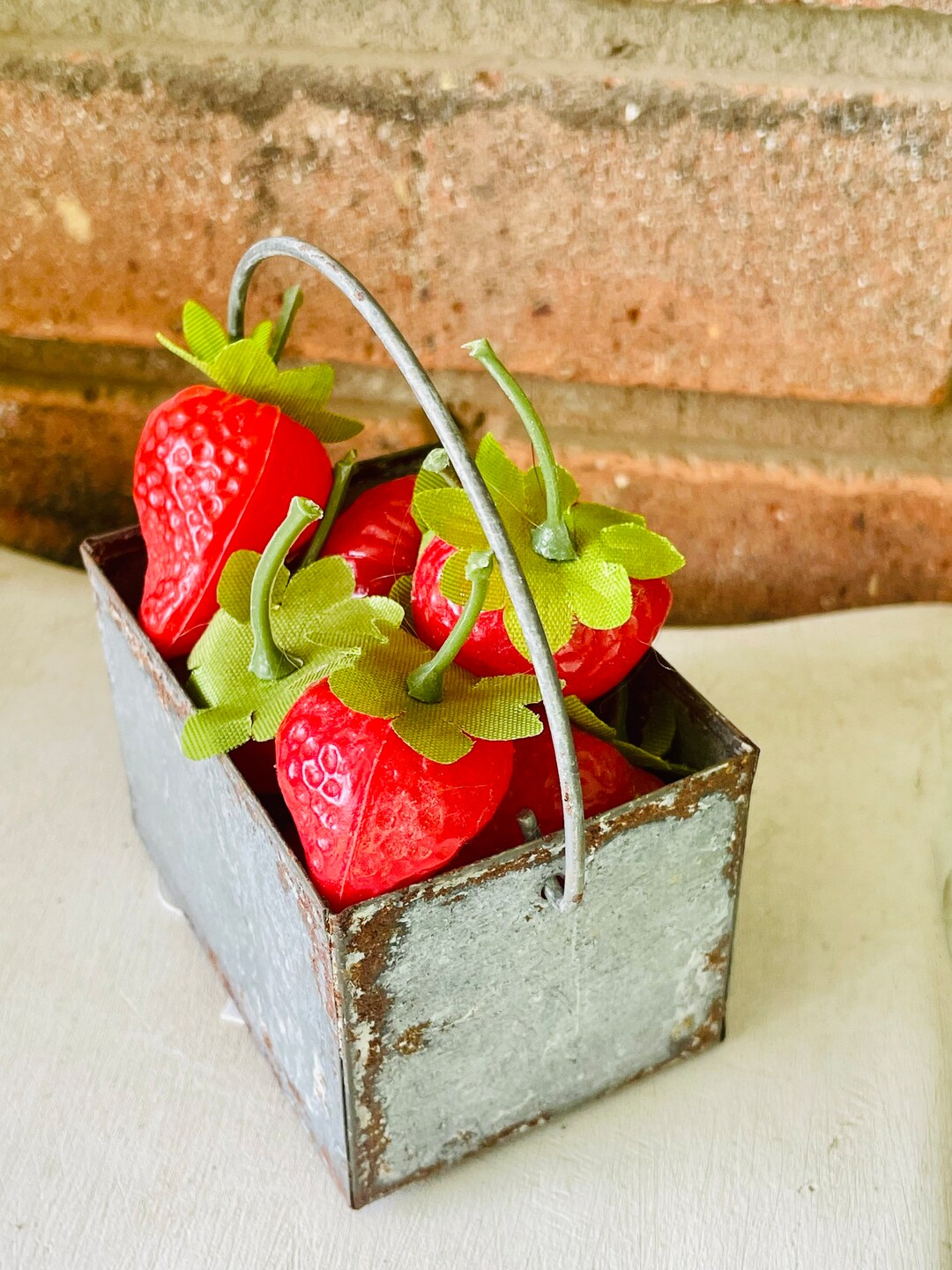 Washed Tin Mini Catch All - Etsy