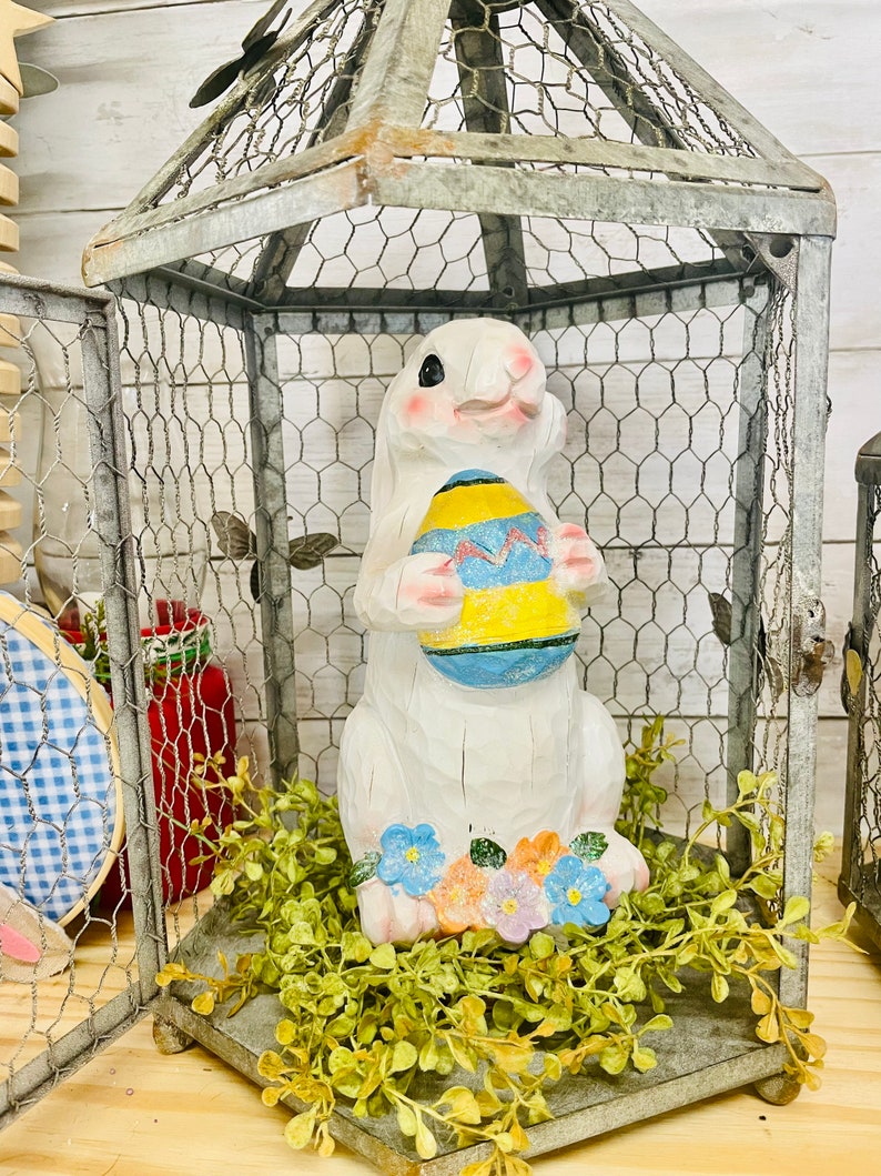 Rustic Bee Metal Birdcage With Chicken Wire Lanterns 2 Pc Set - Etsy